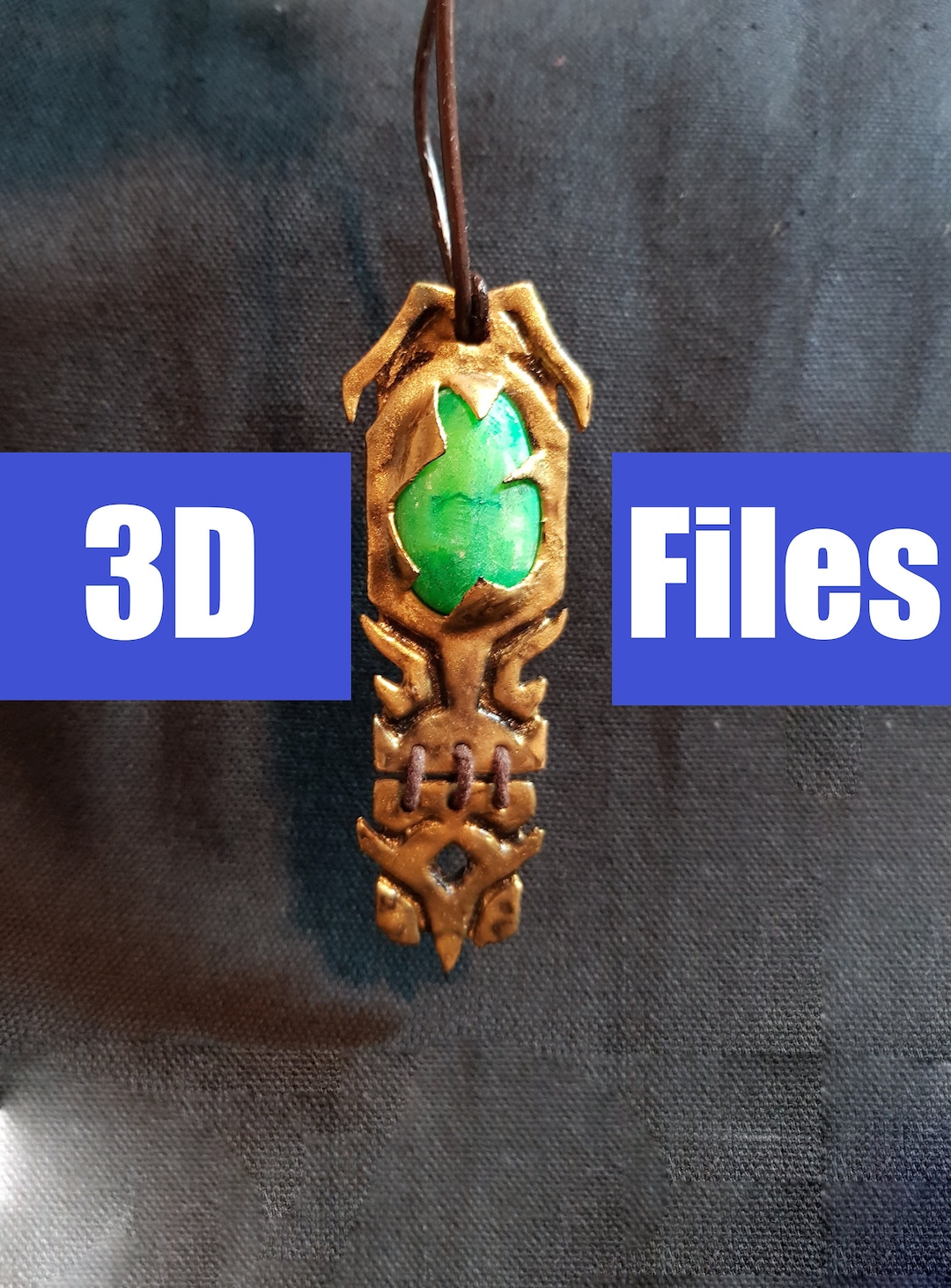 Merrin Charm Jedi: Survivor Cal Kestis Amulet 3D FILES - Etsy