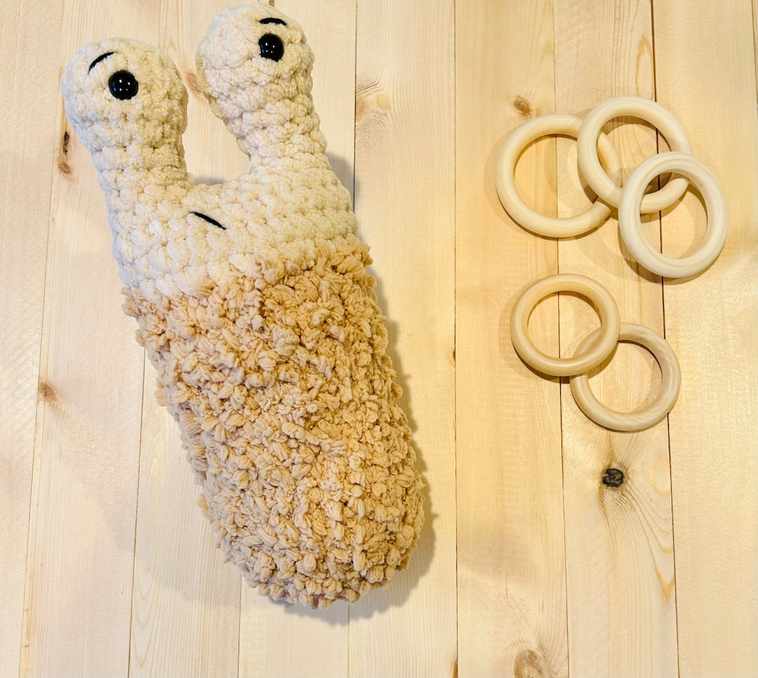 Crochet Lovey, Handmade Lovey, Slug Plush, Kawaii Slug, Amigurumi Slug ...