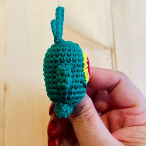 Handmade Plankton Plushie, Spongebob Cartoon, Crochet Plankton ...