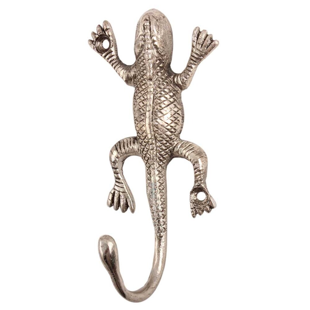 Silver Aluminum Lizard Hooks Set of 6 Pcs - Etsy