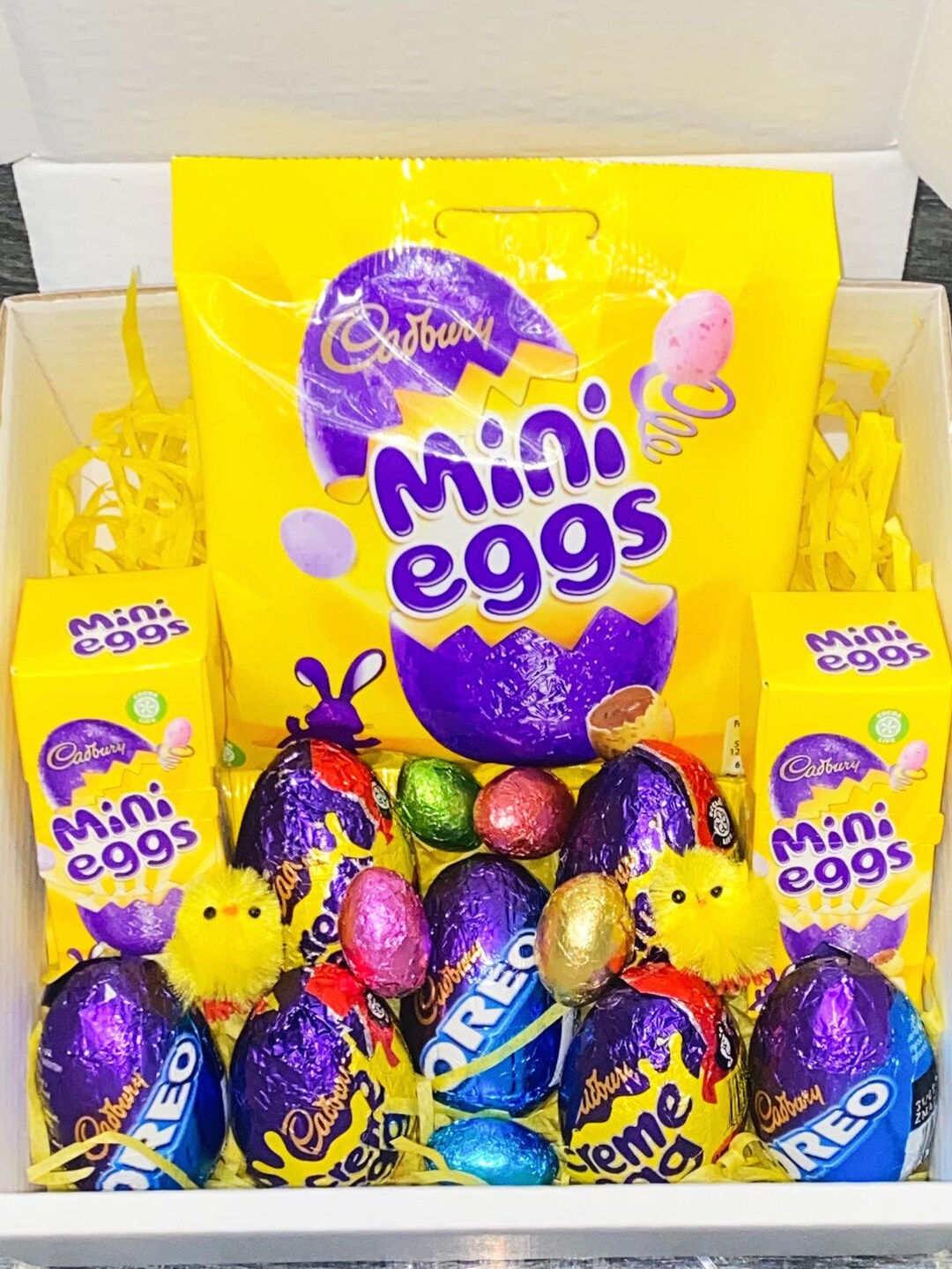 ULTIMATE EASTER Cadburys Chocolate Box! FREE Personalisation! Packed Full of Suprises! Gift ...