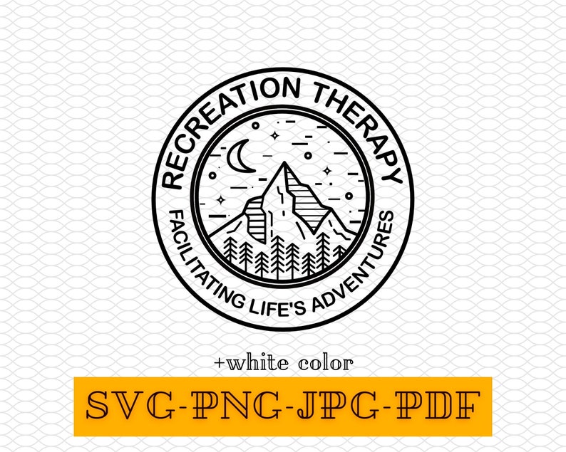 Recreation Therapy SVG Health Care Svg Cut File Recreation - Etsy