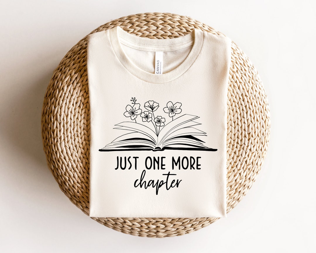 Just One More Chapter Svg,png,pdf,jpg - Etsy