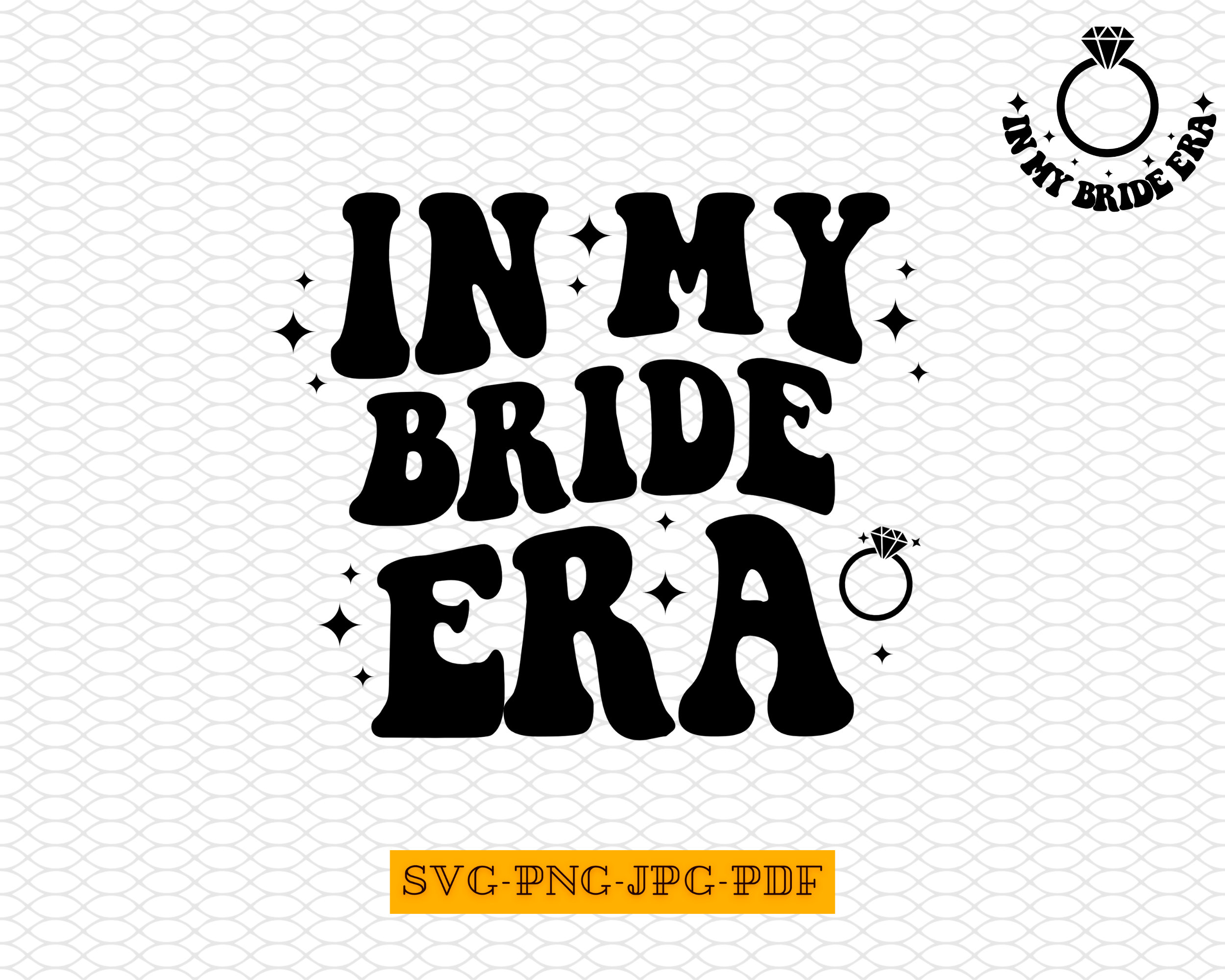 In My Bride Era SVG, Wed Gift, Bride Png, Getting Married Png, in My ...