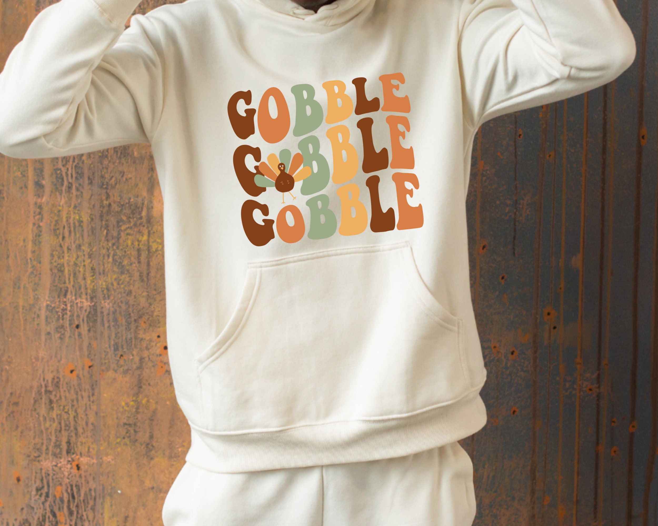 Thanksgiving Gobble SVG PNG, Turkey Svg, Family Sweatshirt Svg Png ...