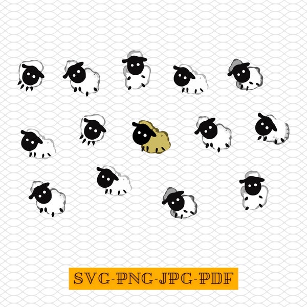 Sheep Png - Etsy