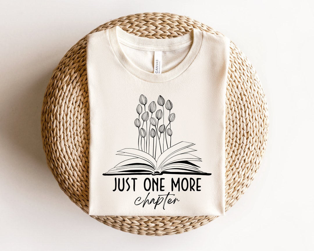 Just One More Chapter Svg,png,pdf,jpg - Etsy