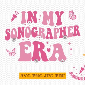 Sonographer Era SVG: Retro Design (digital Download) - Etsy