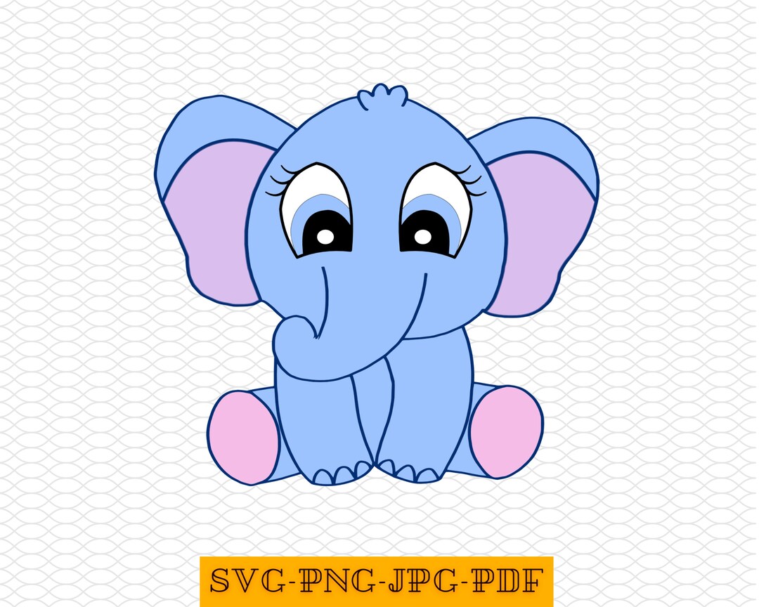 Baby Elephant Svg,png,jpg,pdf - Etsy