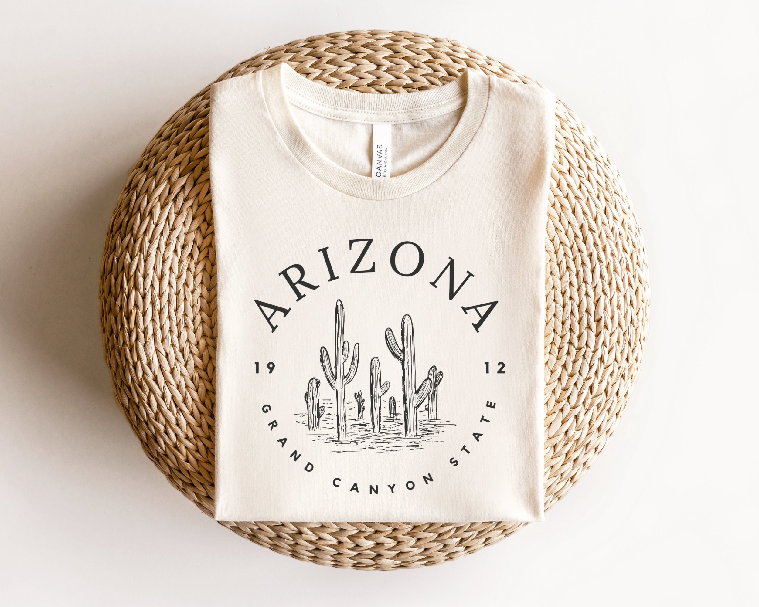 Arizona Svgpngjpgpdf Desert Svgpng Cactus State of - Etsy