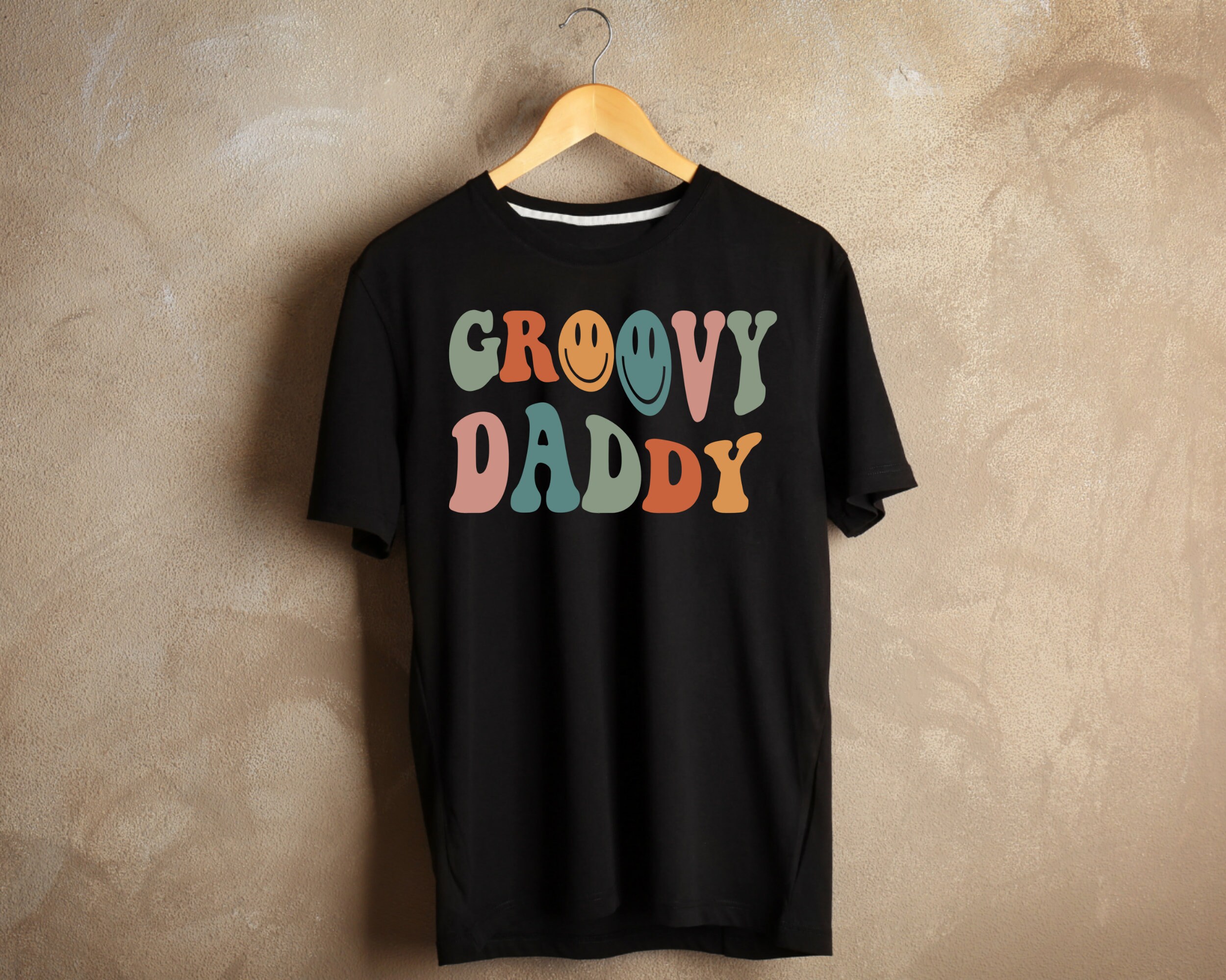 Groovy Daddy Svg Dad Shirt Svg Png Groovy Birthday Groovy - Etsy