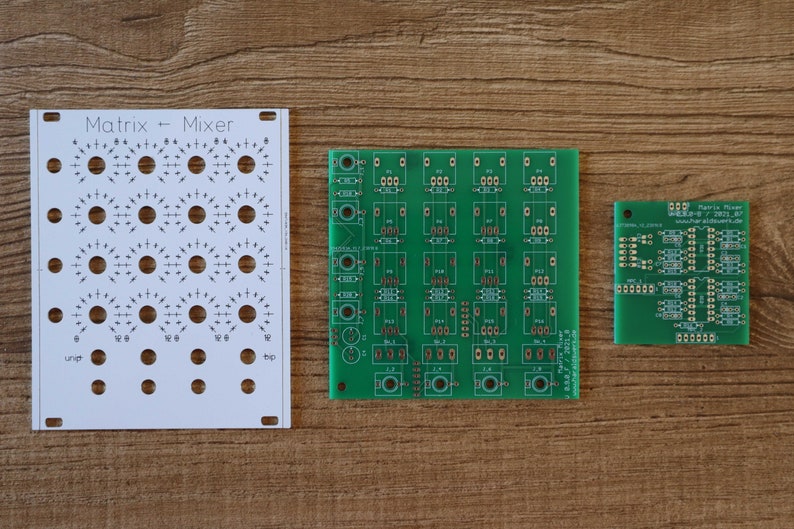 Matrix Mixer 4x4 Front Panel PCB Eurorack Module Synth DIY - Etsy