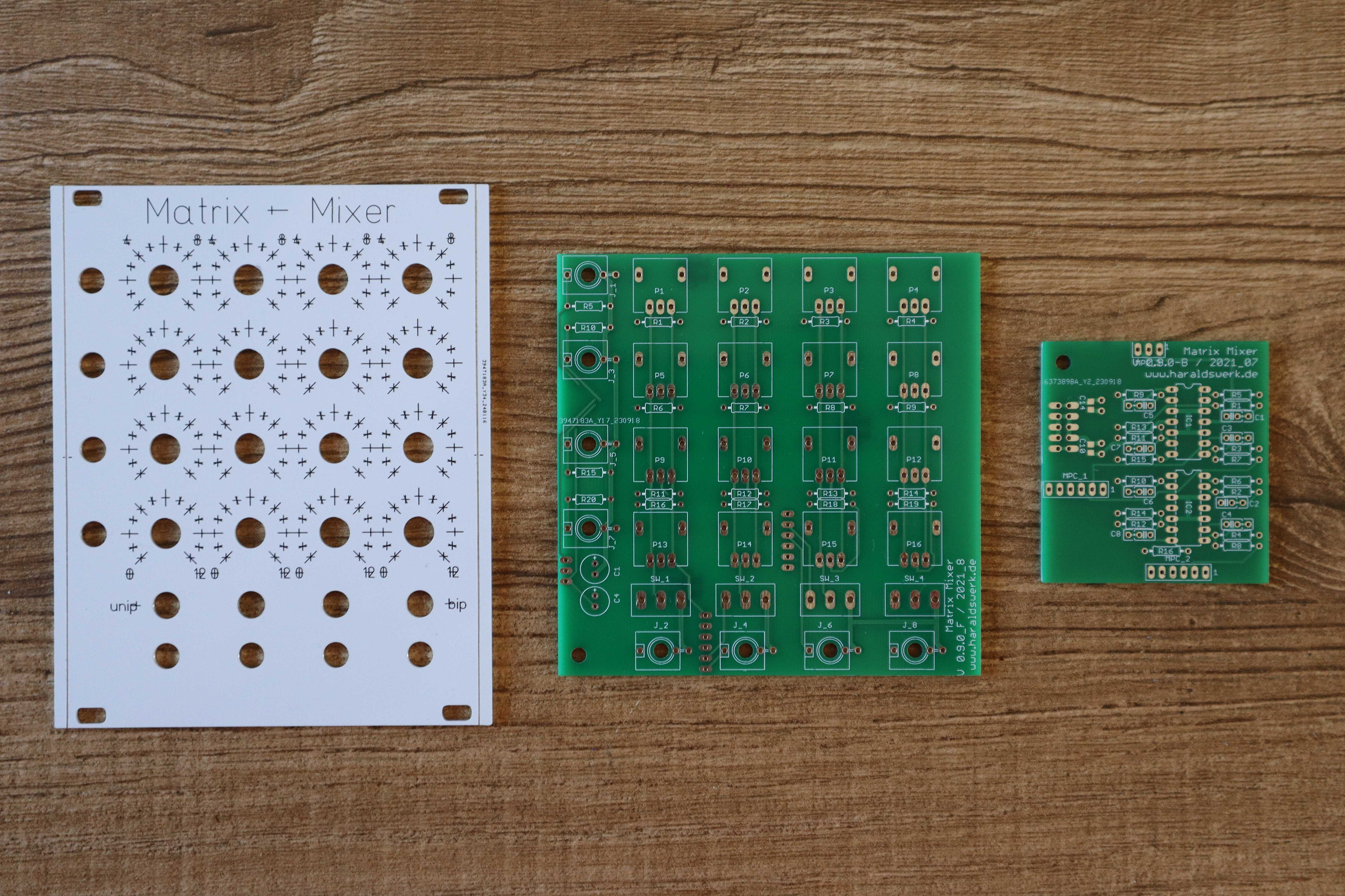 Matrix Mixer 4x4 Front Panel PCB Eurorack Module Synth DIY - Etsy