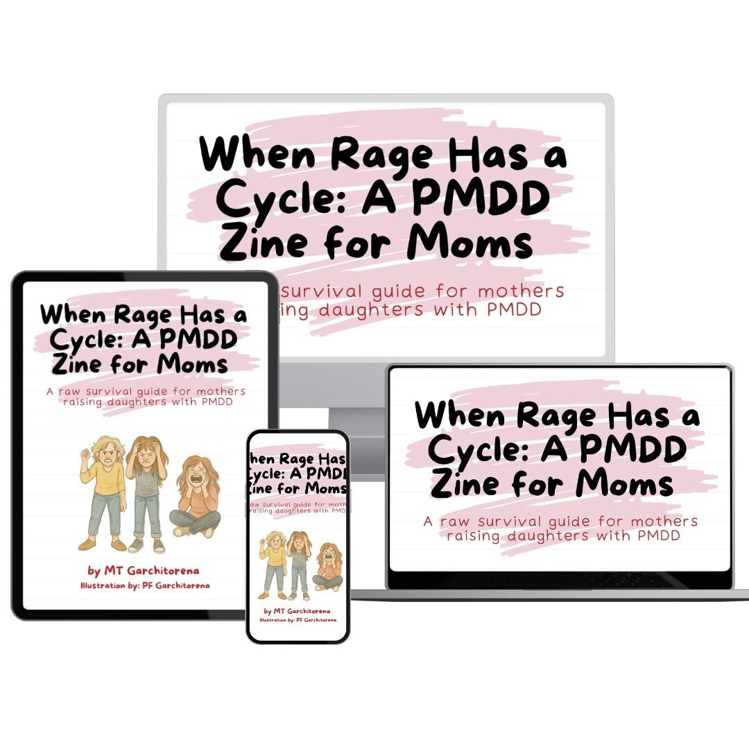 PMDD Zine for Moms | Cycle Tracker, Teens & Mental Health - Etsy
