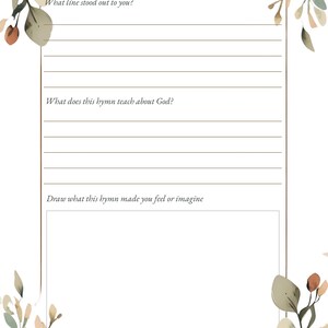 Charlotte Mason Hymn Study | "be Thou My Vision" Companion (printable ...