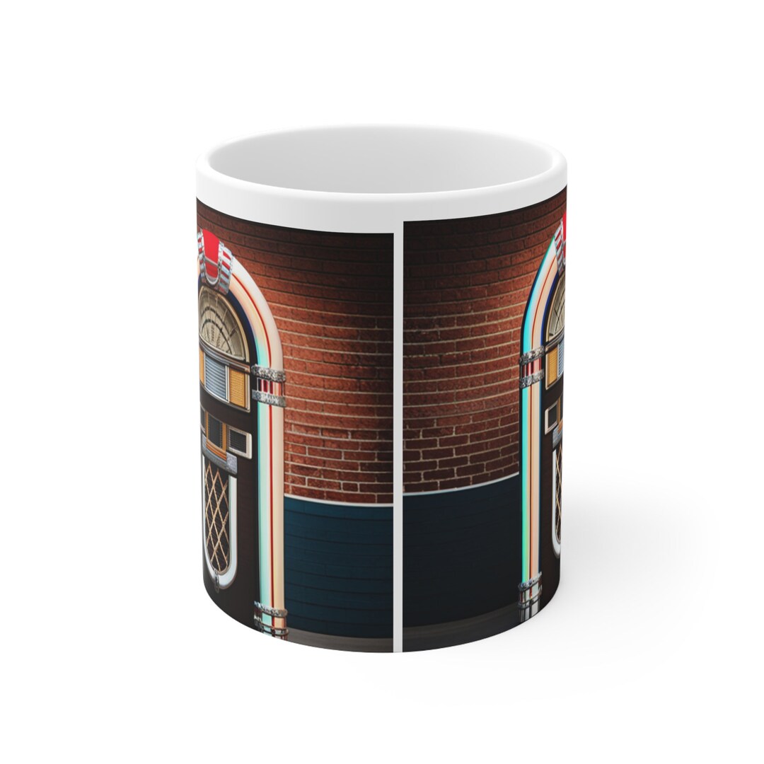 Retro Jukebox Mug - Etsy