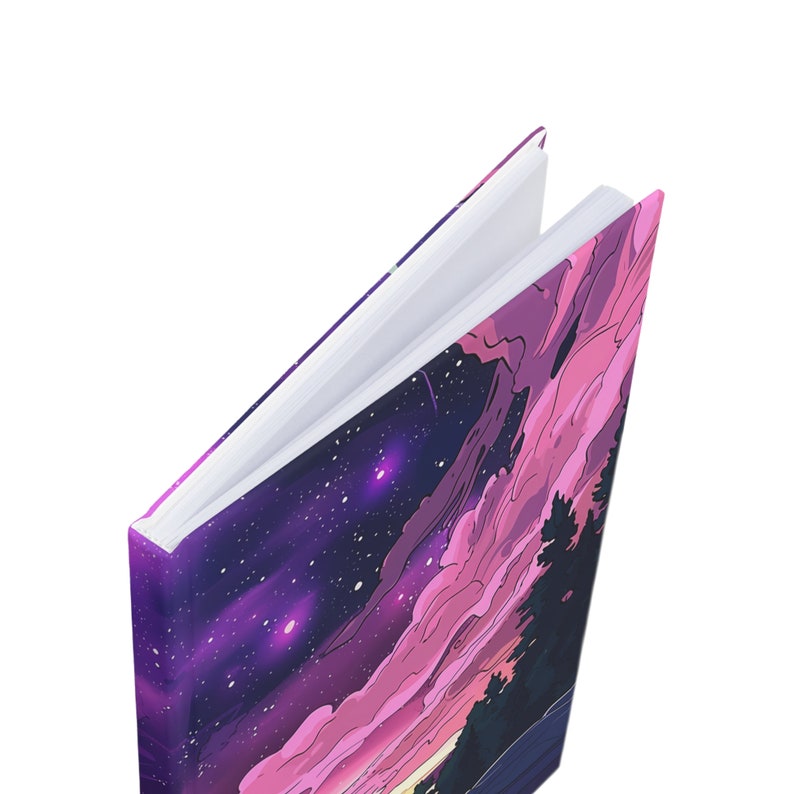 Cosmic Anime Journal A5 Anime Notebook Cosmic Blank Journal Lined Diary ...