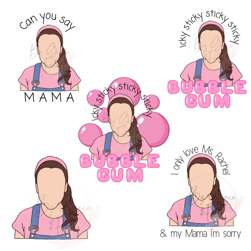 Ms. Rachel Clipart - Etsy
