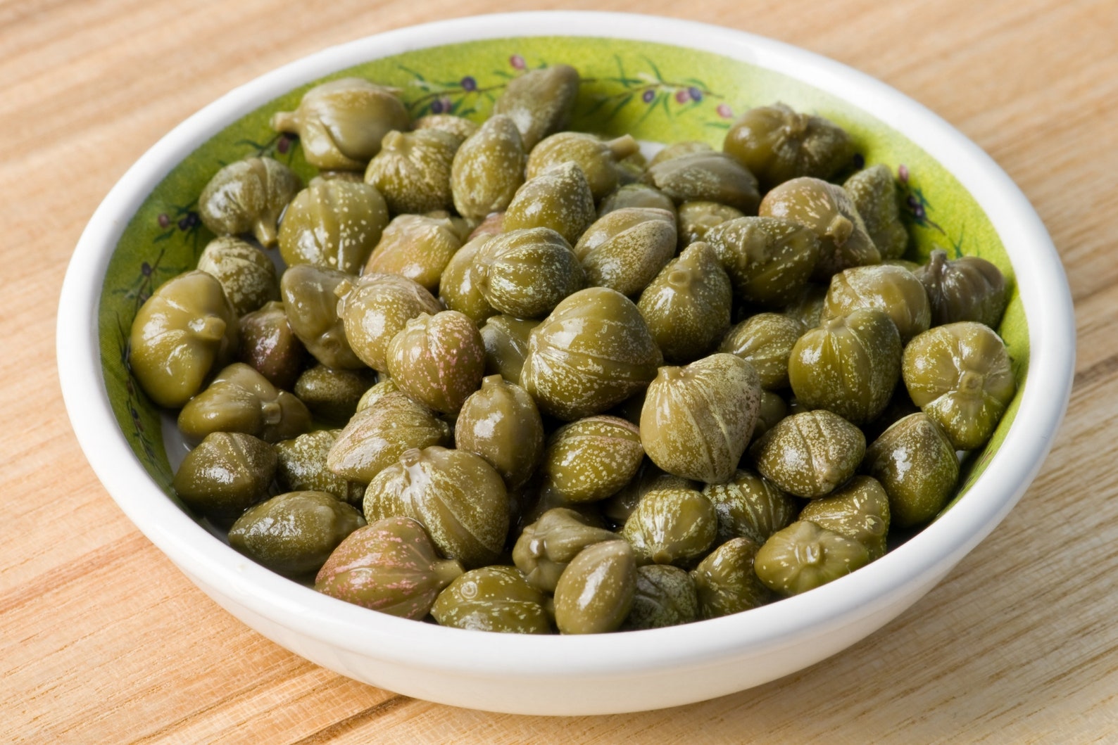 Pickled Caper Buds, Fresh Pickled Capers, Canned Capers in a Glass Jar ...