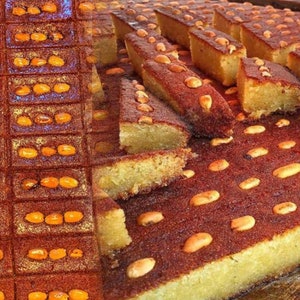 Famous Walnut and Almond Damascus Dessert, Homemade Pure Damascus ...