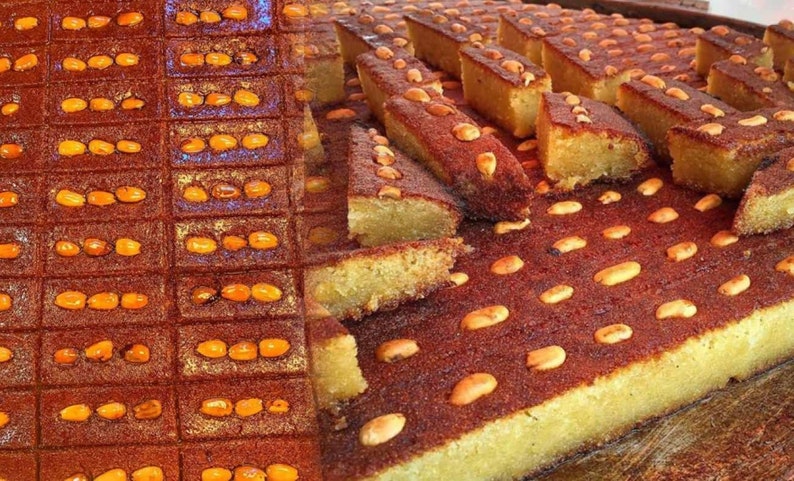 Famous Walnut and Almond Damascus Dessert, Homemade Pure Damascus ...