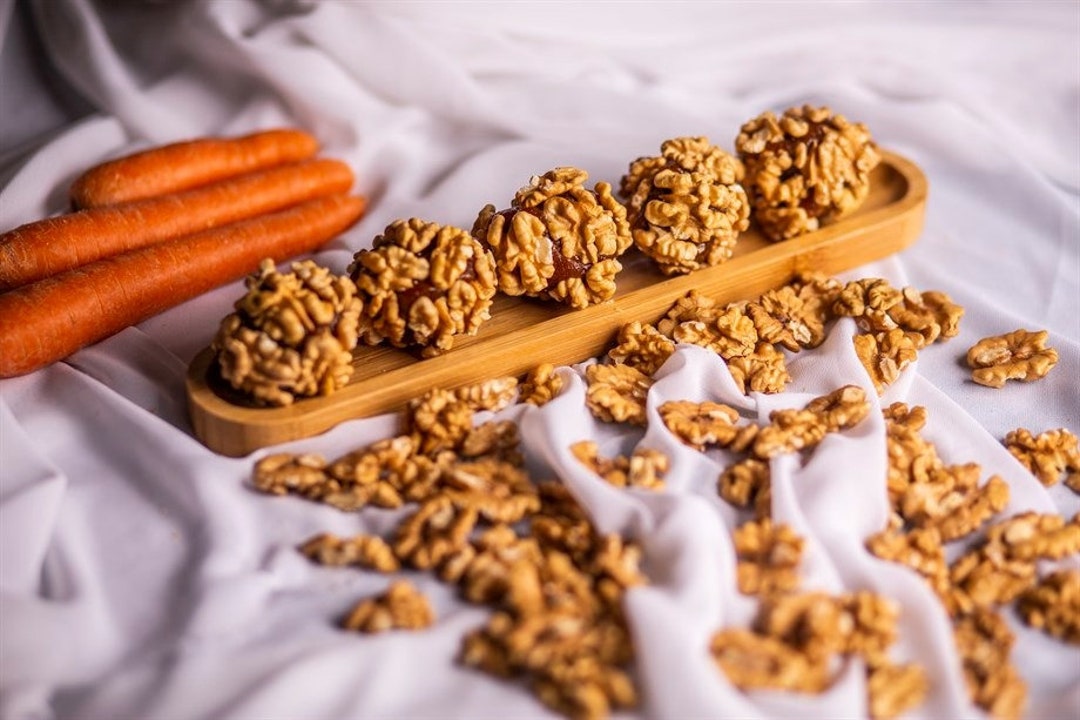 Atom Cezerye With Walnut, Homemade Additive-free Cezerye Dessert ...