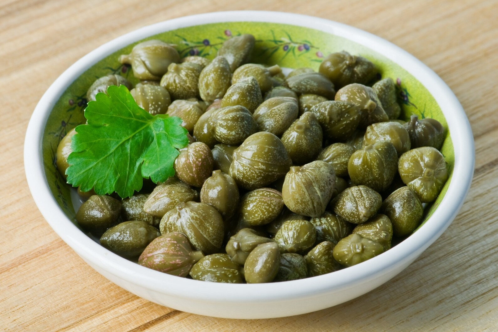 Pickled Caper Buds, Fresh Pickled Capers, Canned Capers in a Glass Jar ...