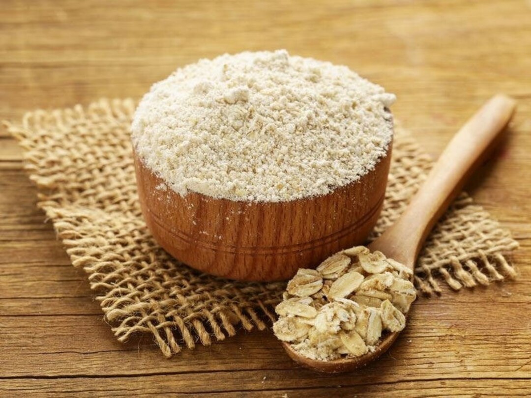Organic Gluten-free Whole Oat Flour, Natural Oat Flour, No Additives or ...