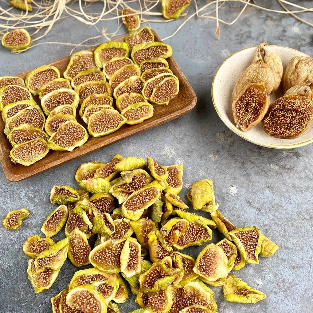 Organic Fig Chips, Sun Dried Fig Chips, No Added Sugar or Preservatives ...