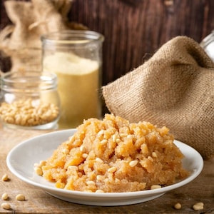 Famous Semolina Dessert, Homemade Pure Semolina Halva, Authentic ...