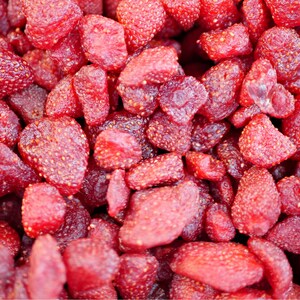 Organic Dried Strawberries, Homemade Dried Strawberries Without ...