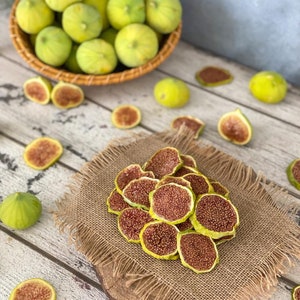 Organic Fig Chips, Sun Dried Fig Chips, No Added Sugar or Preservatives ...