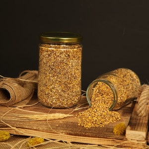 Organic Bee Pollen, Pure Honey Pollen, Village Product Authentic Foods ...