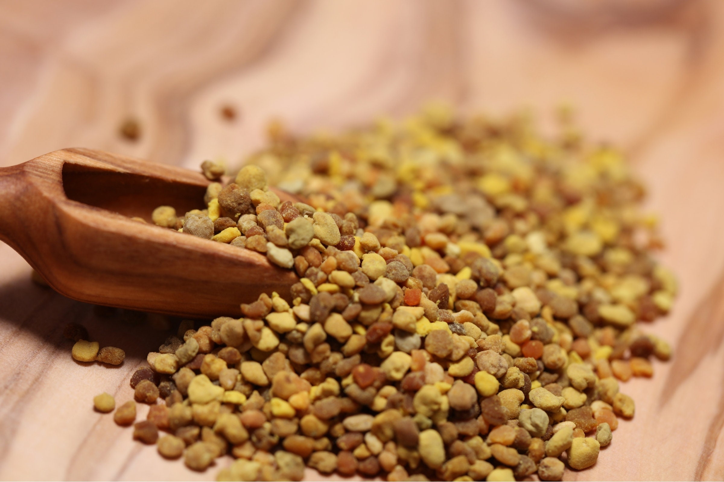 Organic Bee Pollen, Pure Honey Pollen, Village Product Authentic Foods ...