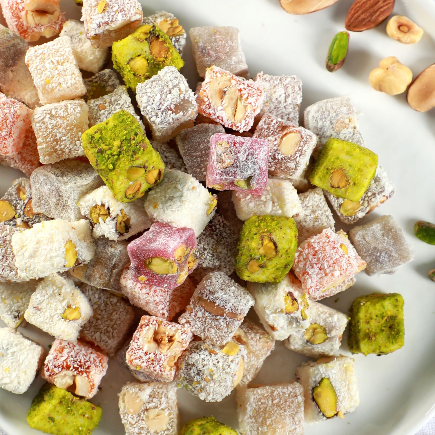 Double Roasted Turkish Delight With Mixed Cookies, Homemade Additive ...