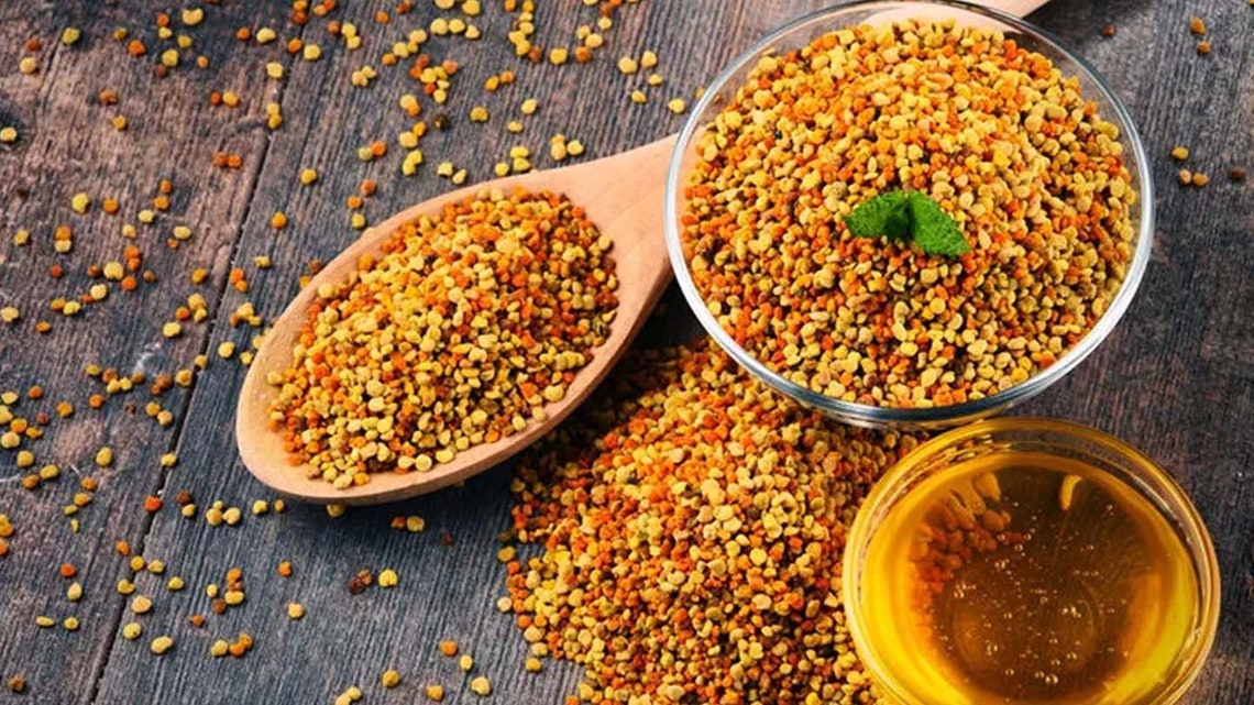 Organic Bee Pollen, Pure Honey Pollen, Village Product Authentic Foods ...