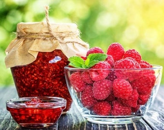 Organic Raspberry Jam - Etsy