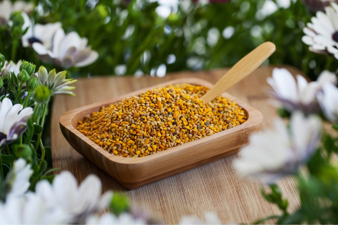 Organic Bee Pollen, Pure Honey Pollen, Village Product Authentic Foods ...