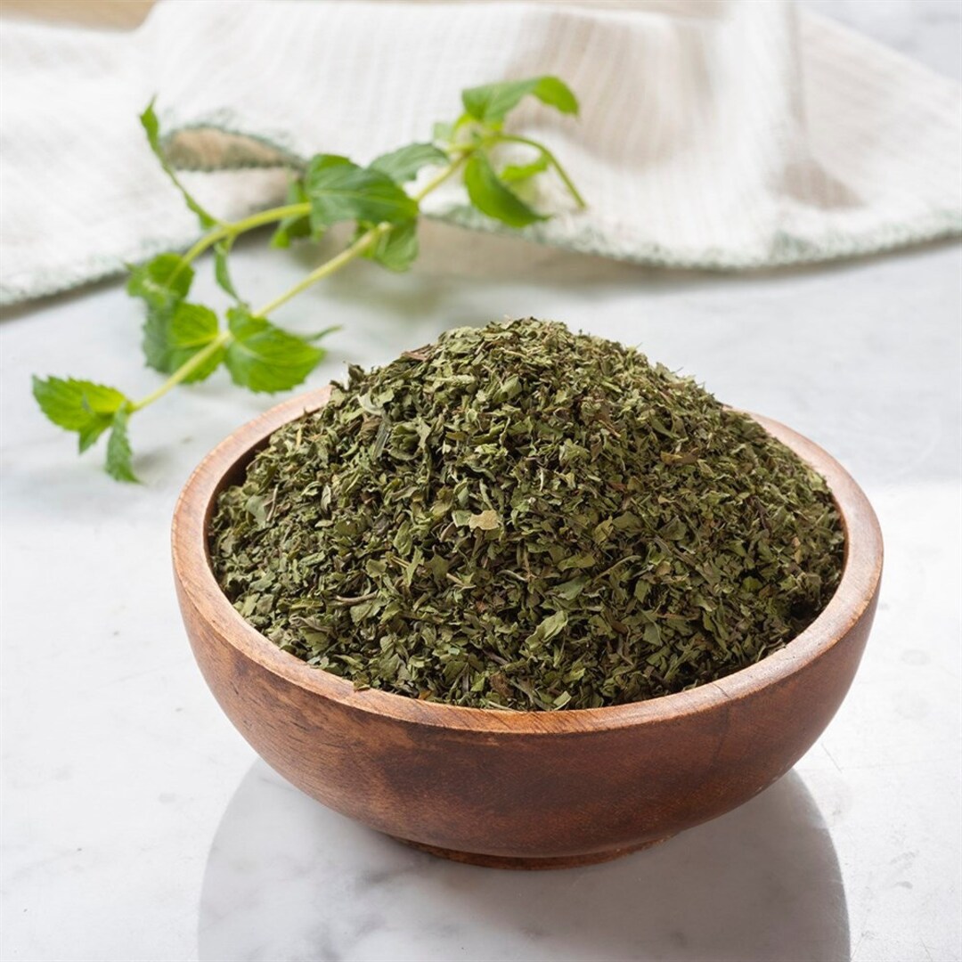 Organic Peppermint, Dried Mint Spice, Village Product Authentic Spices ...
