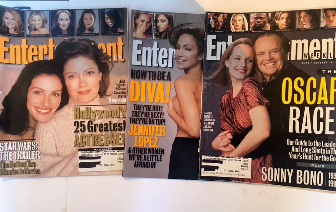 90s/2000s Entertainment Weekly Magazine - Etsy