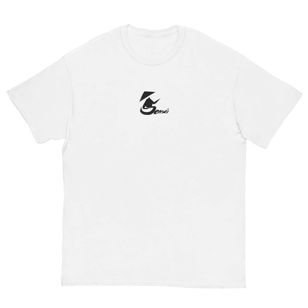 Classic White Sensei T Shirt - Etsy