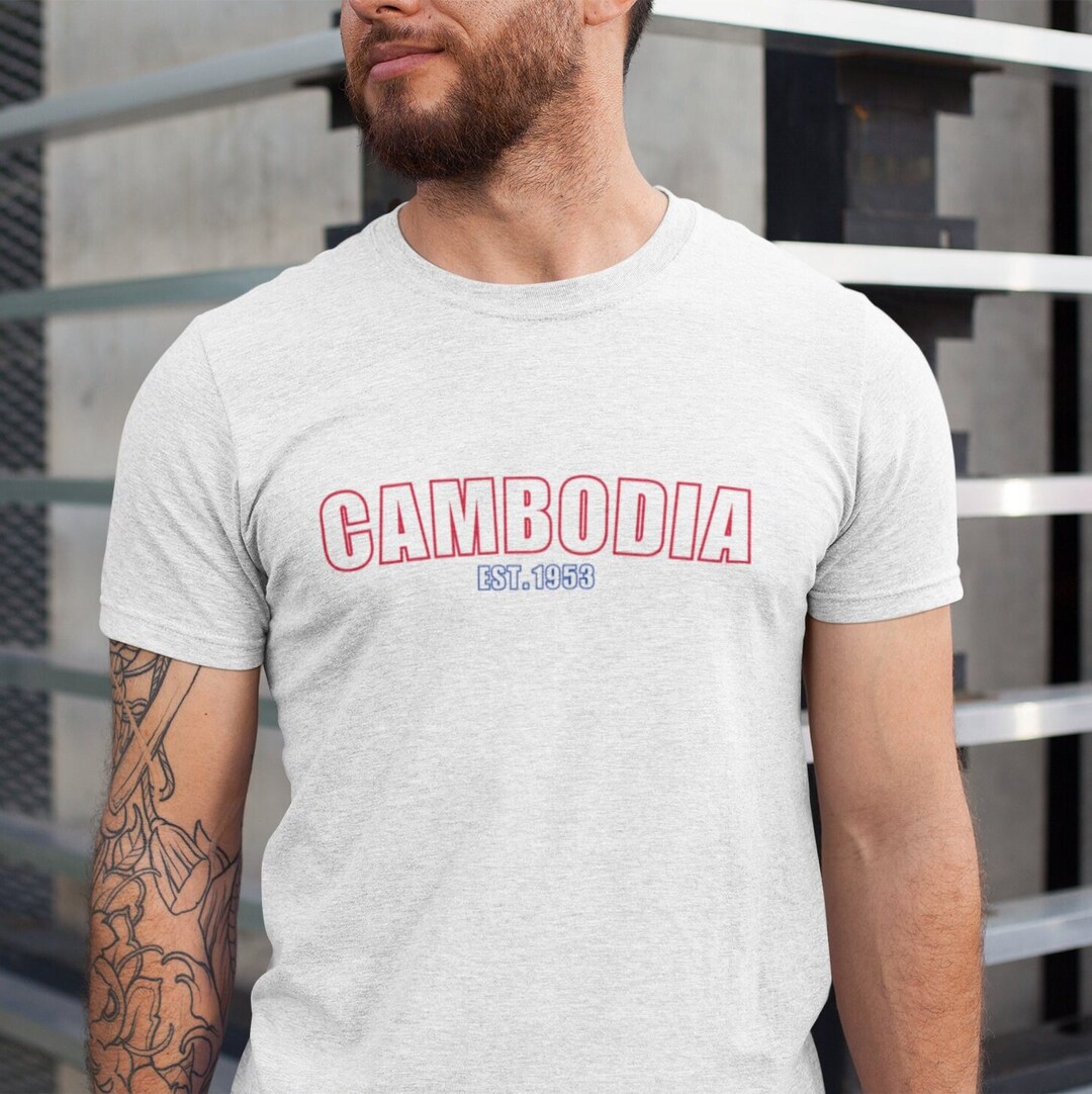 Cambodia T-shirt, Angkor Wat, Cambodian Shirt, Cambodian, Khmer ...
