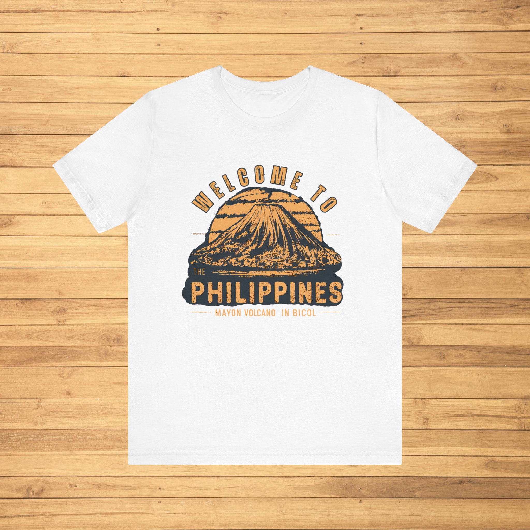 Welcome to the Philippines Mayon Volcano T-shirt,southeast Asia ...