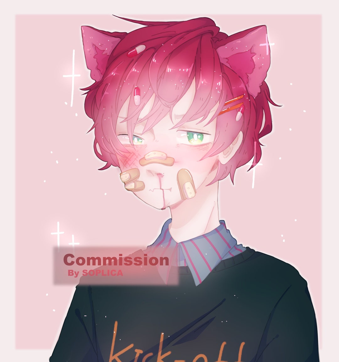 Digital Art Commissions Anime Style/icon/gift/fanart - Etsy