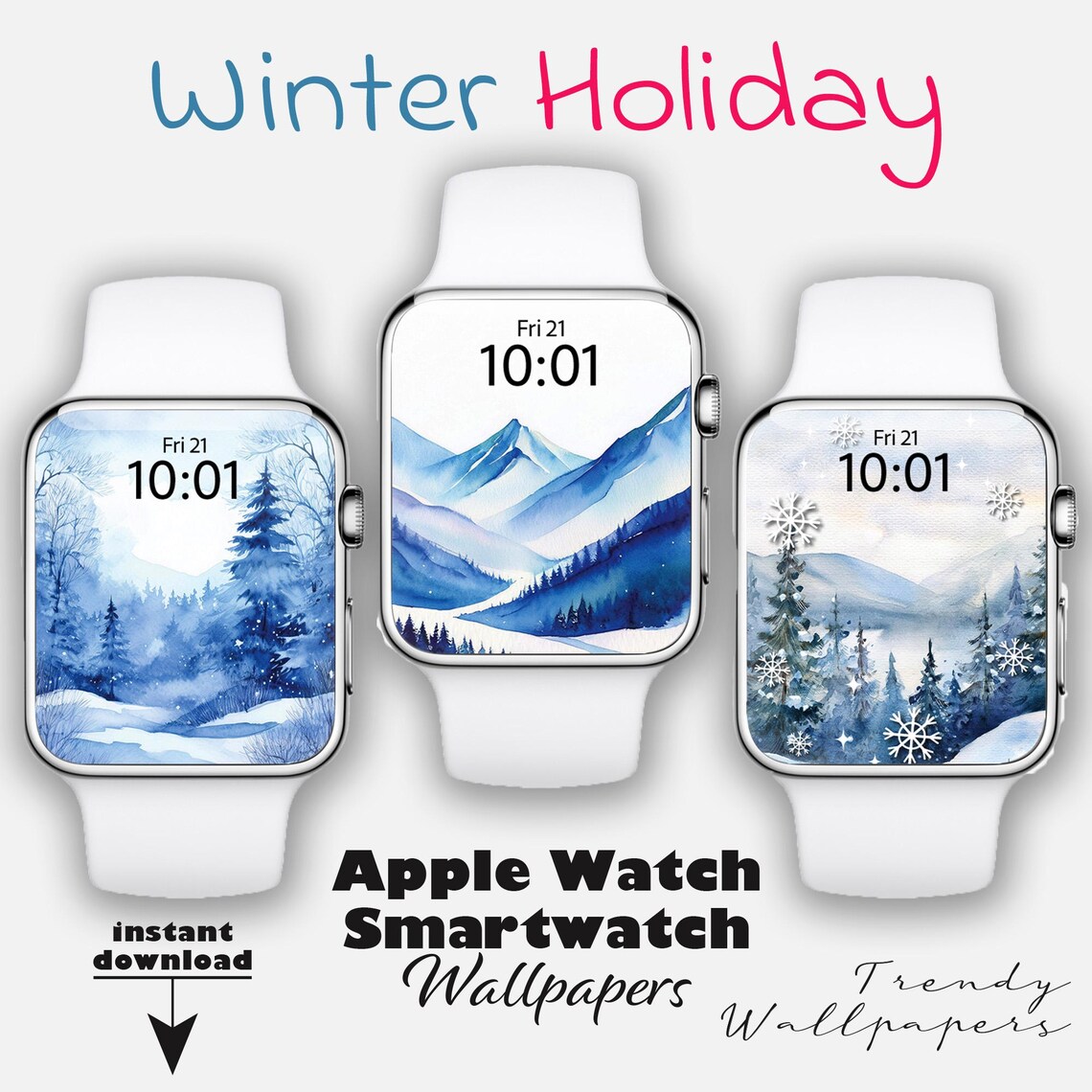 12 Apple Watch Wallpaper, Winter Wallpapers, Winter Apple Watch Face ...