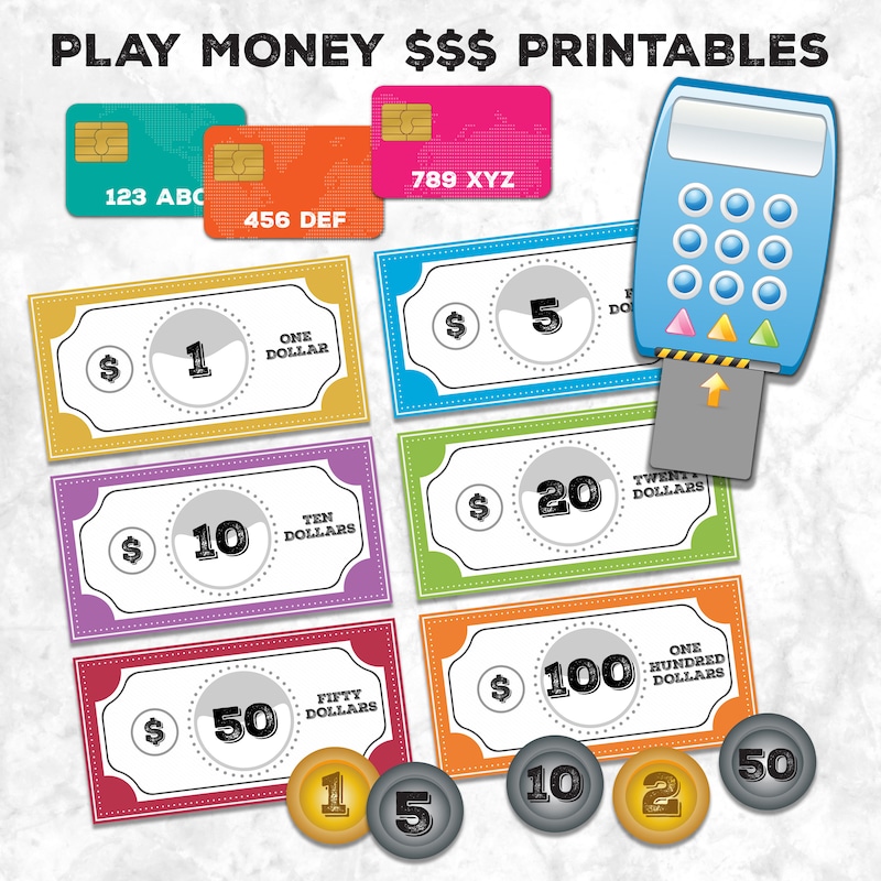Play Money - Etsy