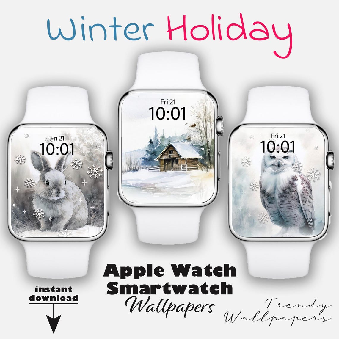 12 Apple Watch Wallpaper, Winter Wallpapers, Winter Apple Watch Face ...