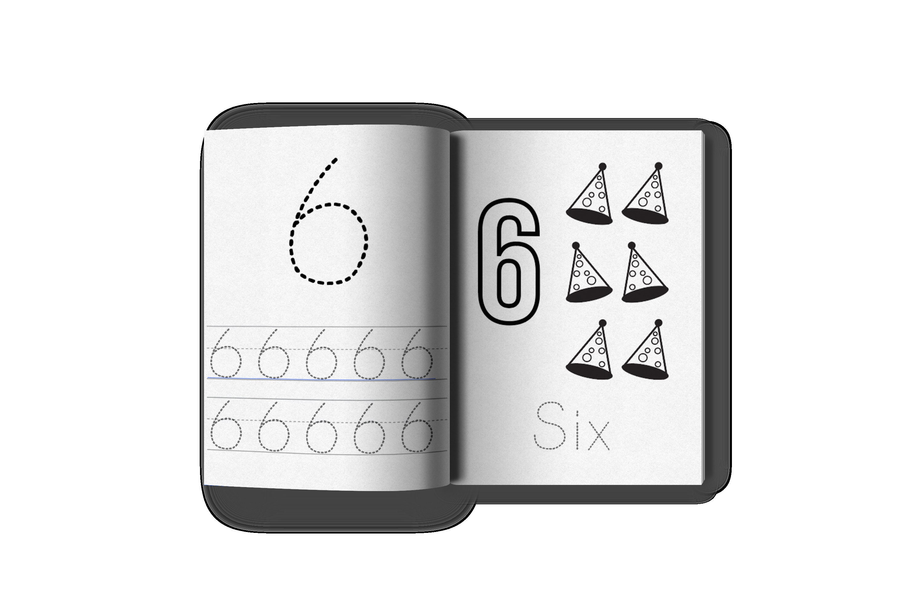 Number Tracing Worksheets, Count and Color Objects, 1-10 Number Tracing ...