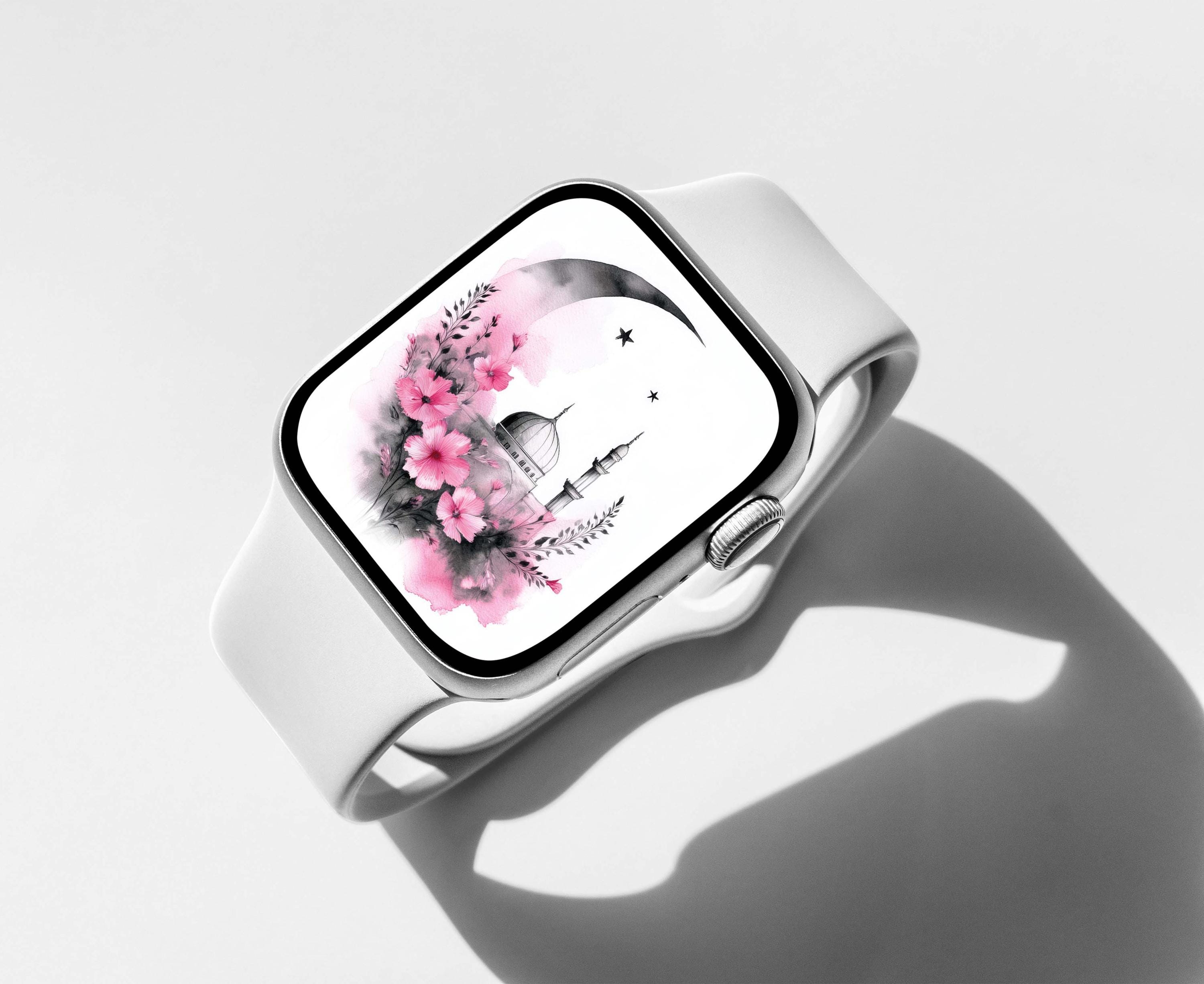 Apple Watch Face, Smartwatch Wallpaper, Ramadan Watch Face, Islamic ...