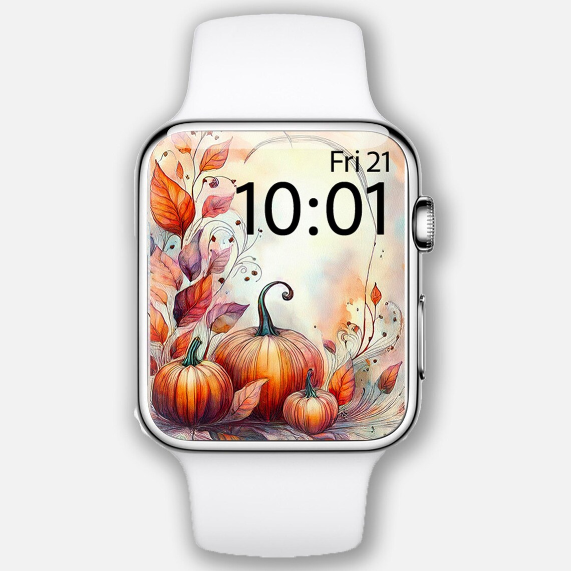 Apple Watch Faces, Set of 3 Fall Apple Watch Accessories, Apple Watch ...